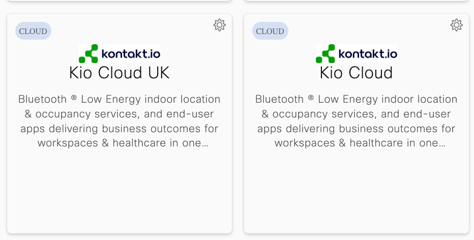 About integrating Kontakt.io solutions with Cisco Spaces – Support Center